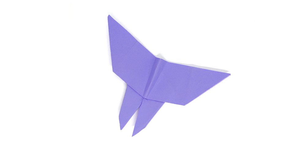 3D Origami Butterfly Step By Step Instructions For Beginners