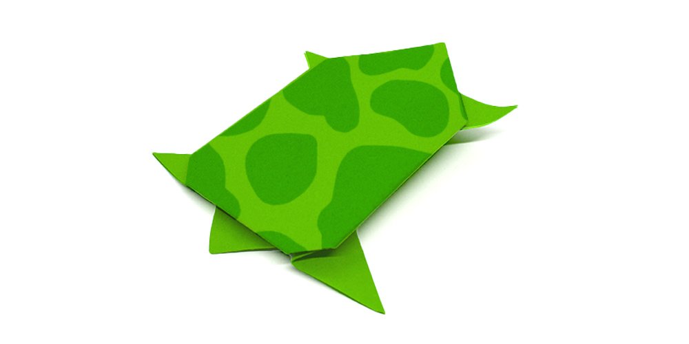 Tortuga de origami fácil: instrucciones paso a paso para principiantes