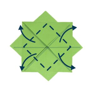 Origami Gift Bow Folding Instructions - diy-magazine.com