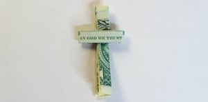 How to Fold a Dollar Origami Cross - diy-magazine.com