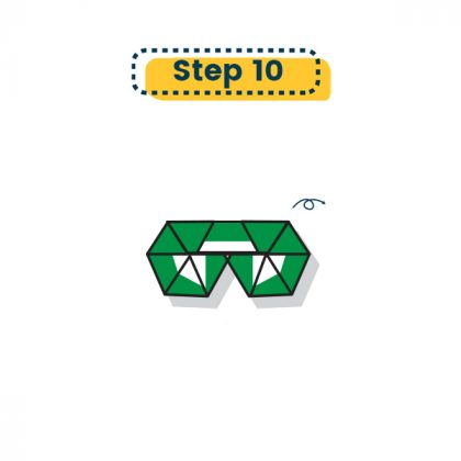 Origami Dollar Bill Sunglasses Tutorial - diy-magazine.com