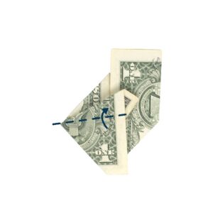 How to Make a Money Origami Graduation Cap - diy-magazine.com