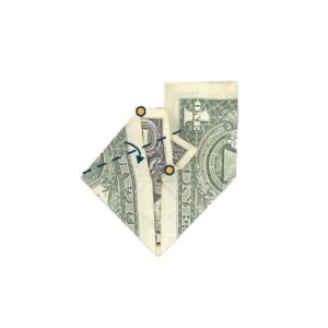 How to Make a Money Origami Graduation Cap - diy-magazine.com