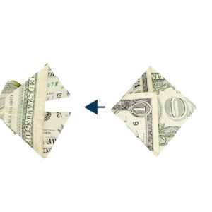 Origami Money Ornament Folding Instructions with Pictures - diy ...