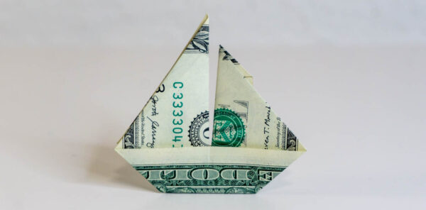 Aprende a hacer origami con billetes de dólar