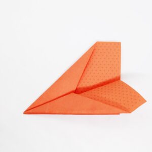 Long distance paper airplane Instructions - Kite Flyer - diy-magazine.com