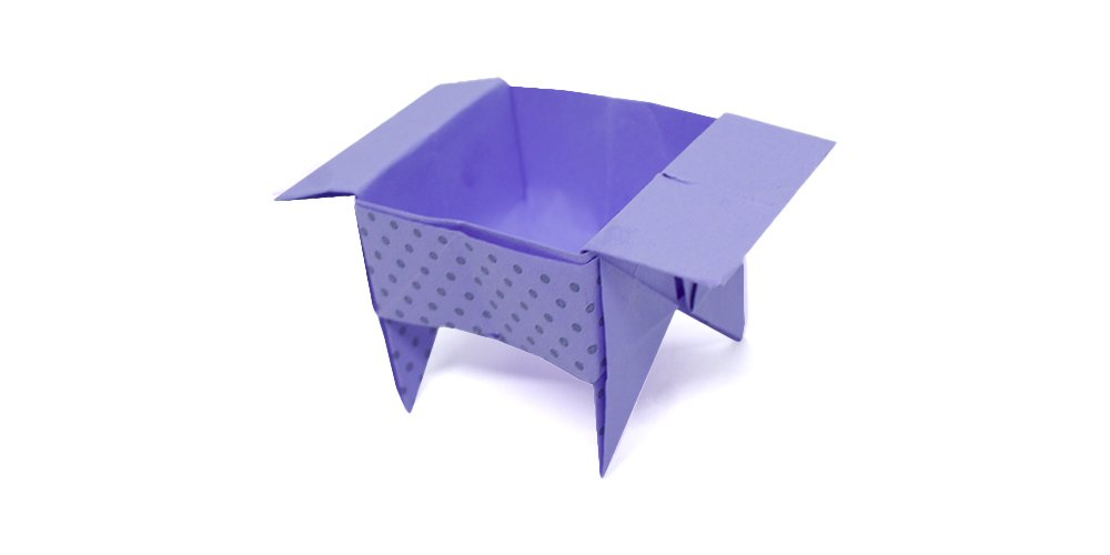 Easy Origami Candy Box Step-by-Step Instruction | Paper Fold