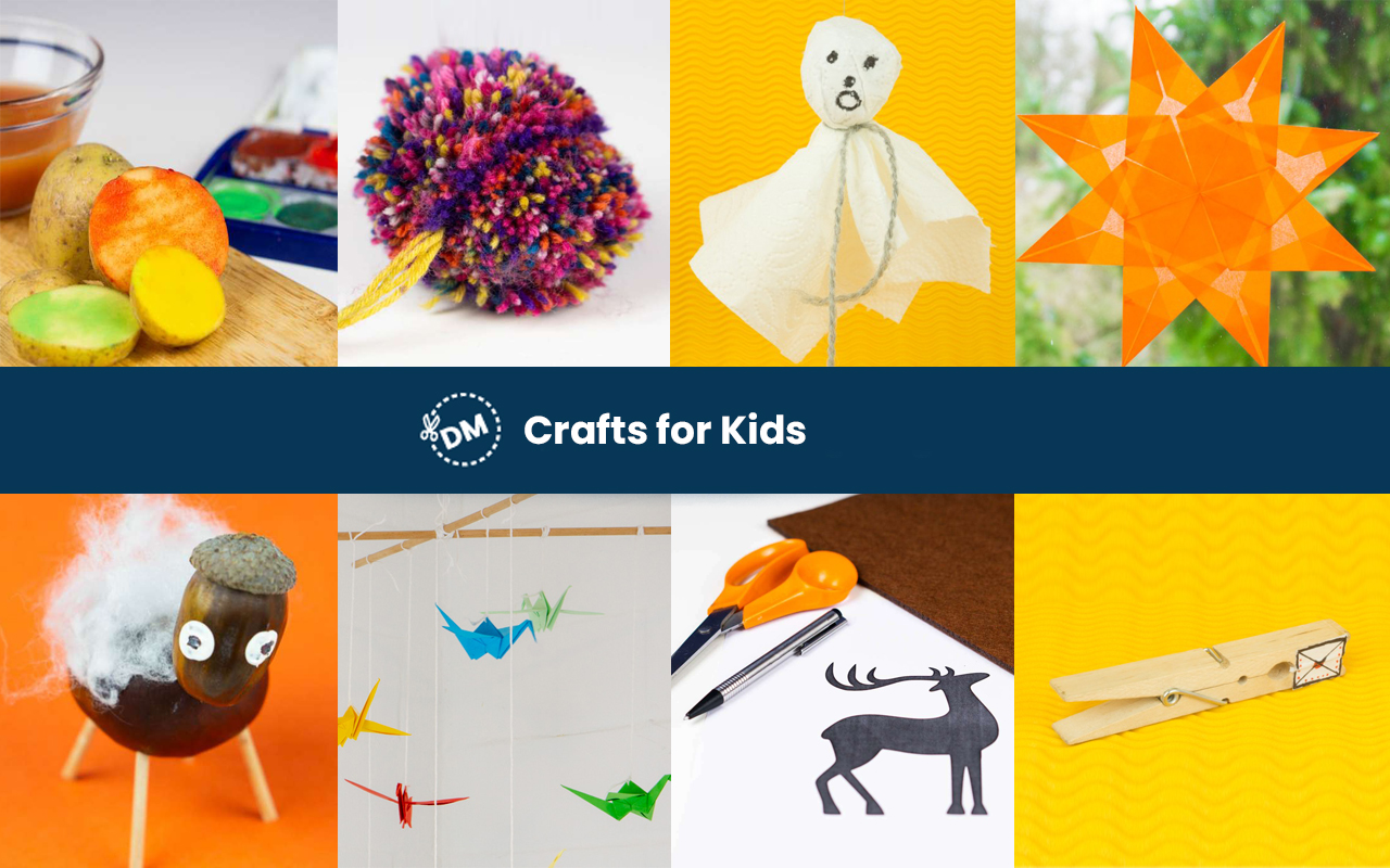 Discover our Craft Ideas for Kids - +99 Easy & Free Instructions