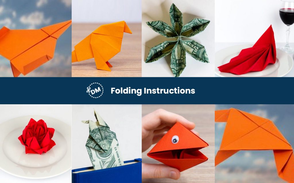 Discover +99 Paper Folding Instructions for Kids and Adults!