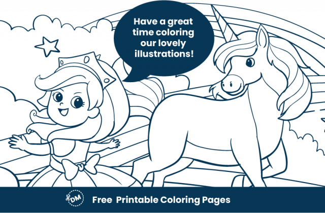 Coloring Pages for Girls Archives - diy-magazine.com