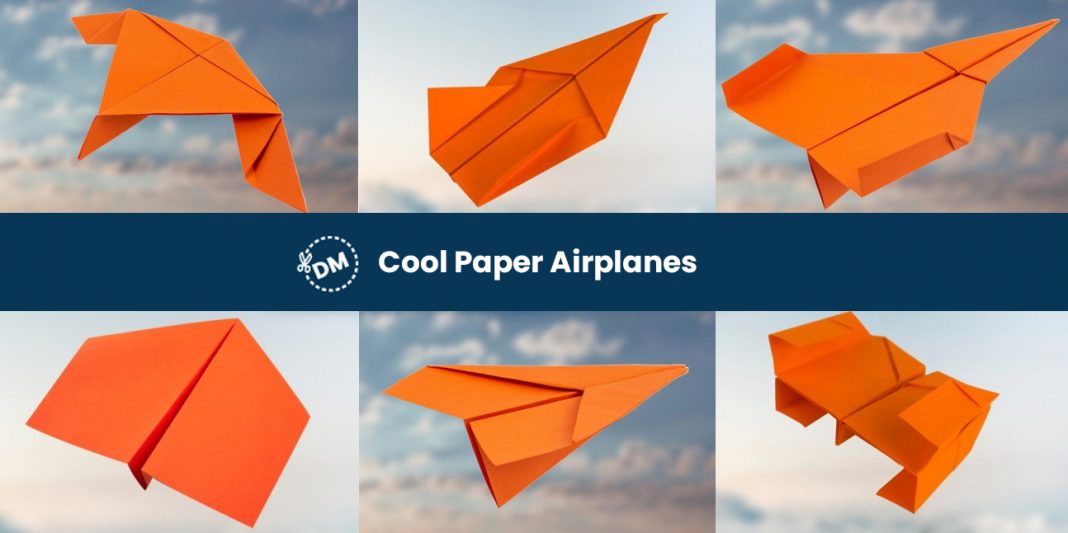 Cool Paper Airplanes Design - diy-magazine.com
