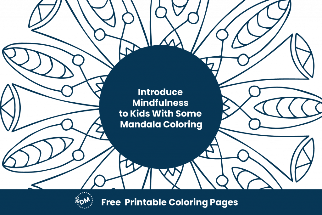 Free PDF Printable Mandala Coloring Pages for Kids - diy-magazine.com