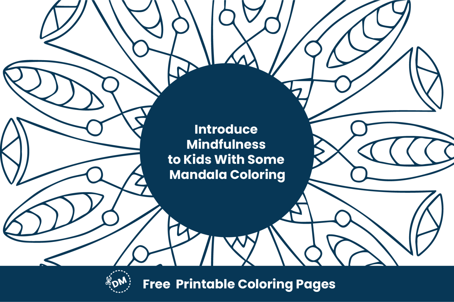 Free PDF Printable Mandala Coloring Pages for Kids - diy-magazine.com