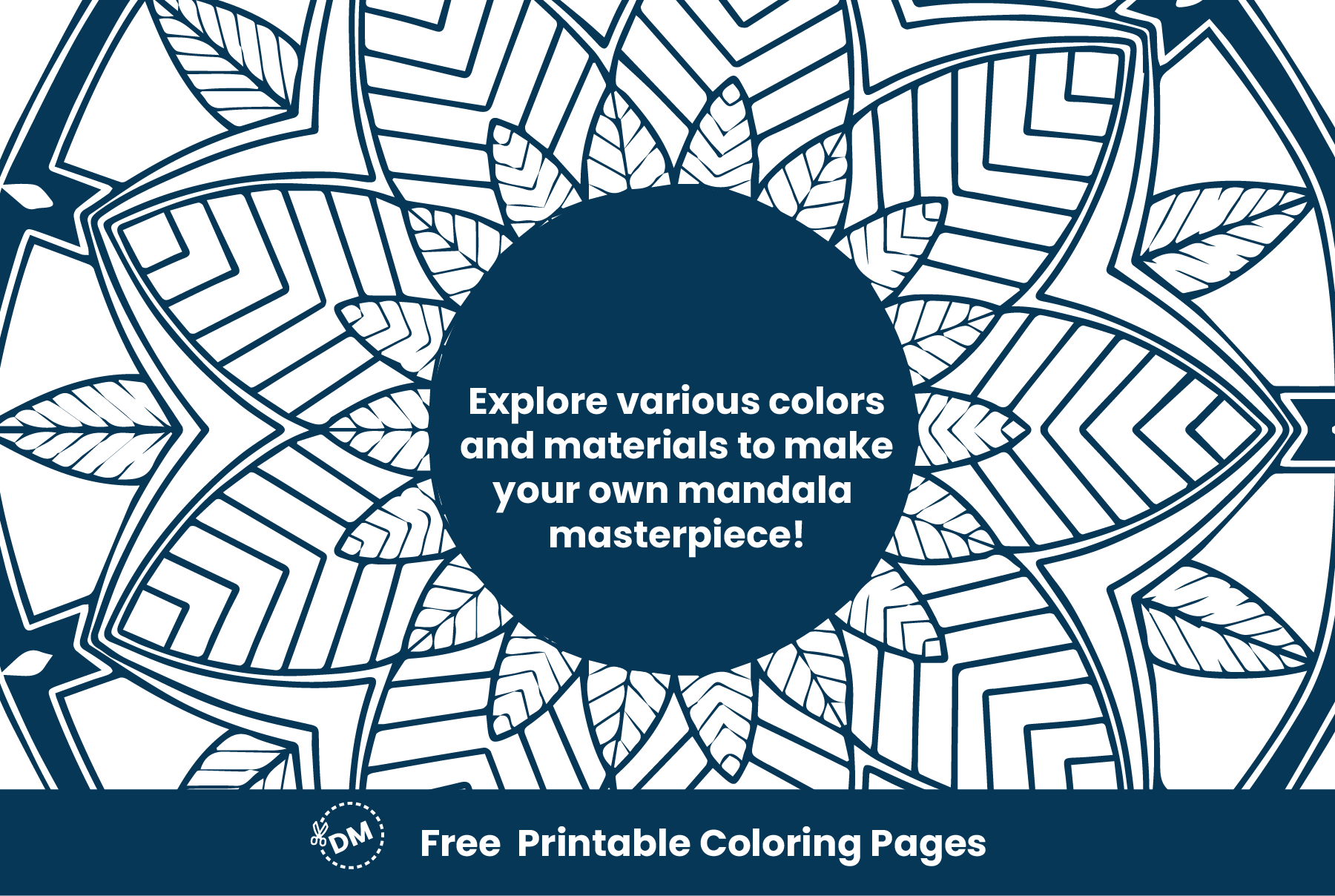 Mandala Coloring Pages Printable - diy-magazine.com