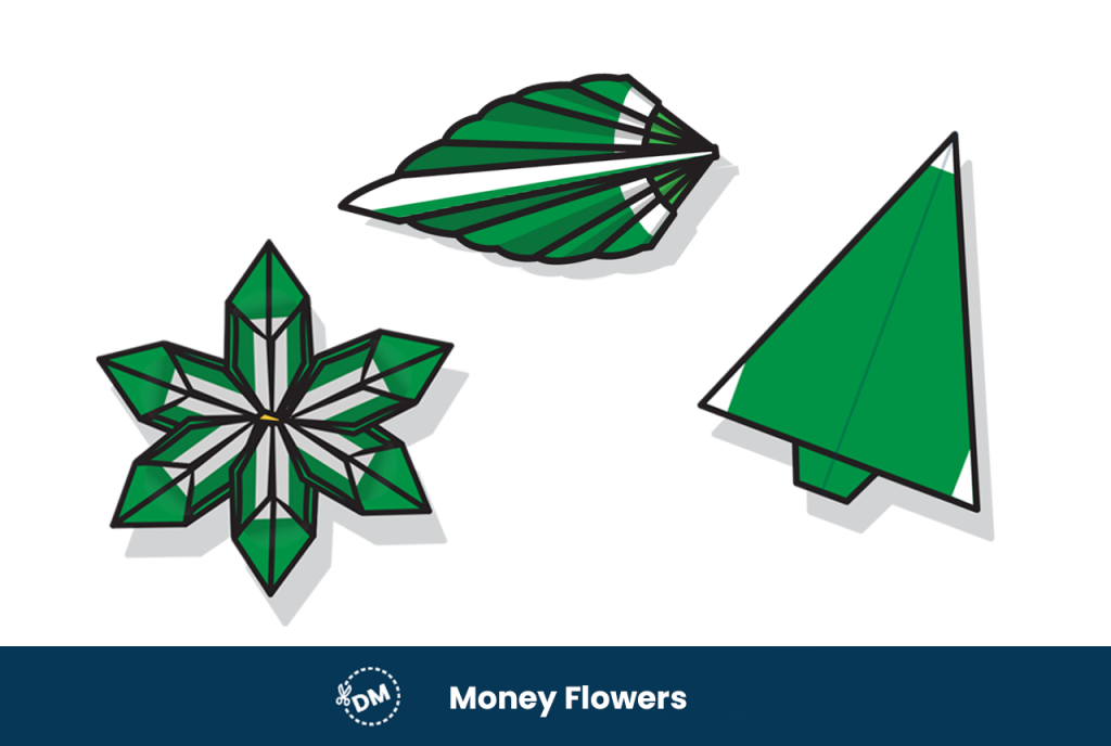 13 Ways how to Make Money Flowers - diy-magazine.com