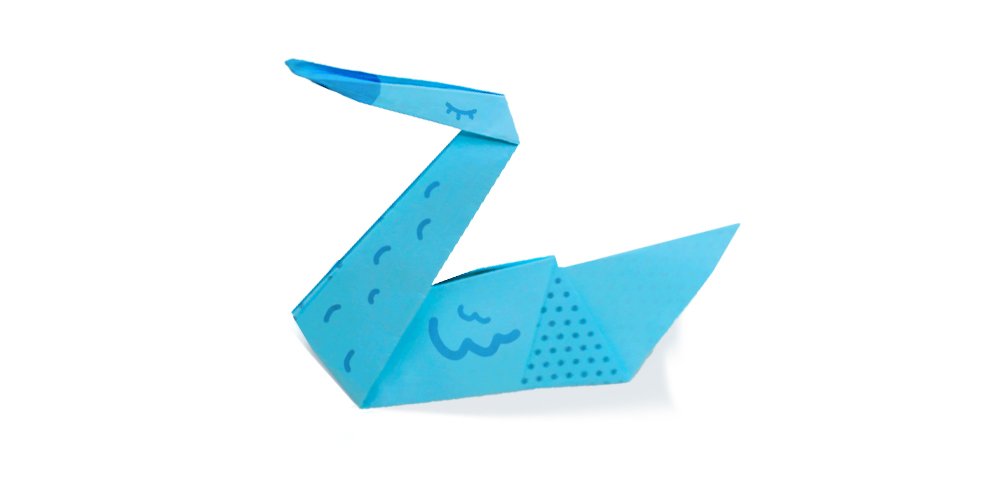» Instrucciones paso a paso para hacer un elegante cisne de origami ...
