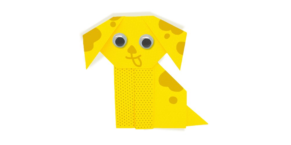 Easy Origami Dog Instruction For Kids And Beginners to Make
