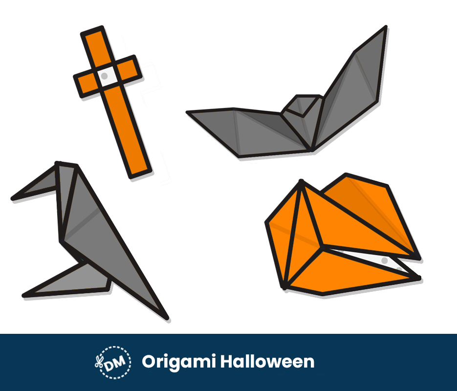 Jelajahi Pilihan Origami Halloween Kami - diy-magazine.com