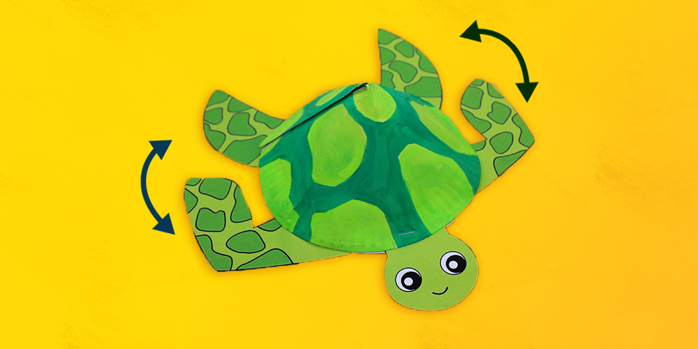 Cool Paper Plate Turtle Puppet | Awesome and Affordable Art