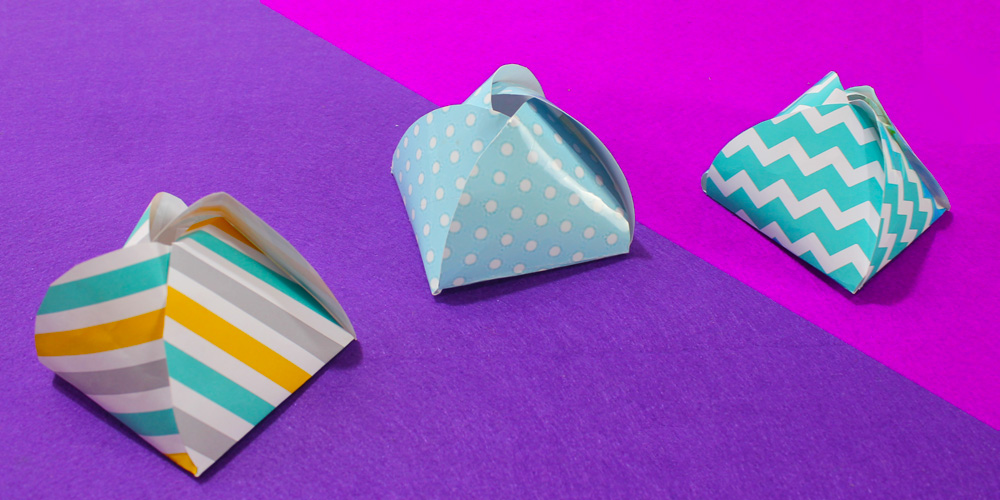 ¡Hermosa caja de regalo en forma de flor en tres sencillos pasos!