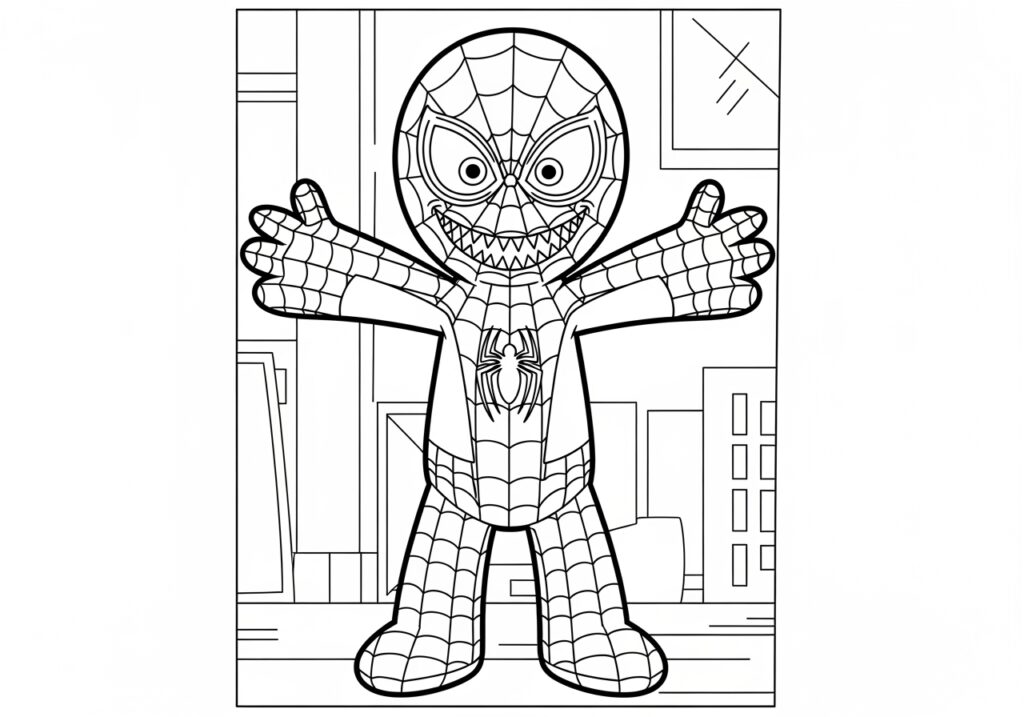 Spider Man 2 Coloring Pages - Free Printable for Kids