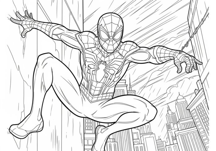 Découvrez plus de 100 coloriages Spider-Man | Imprimables et PDF gratuits