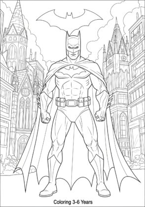 50+ Batman Coloring Pages (Free PDF Printables)