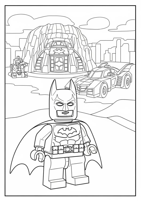50+ Batman Coloring Pages (Free PDF Printables)