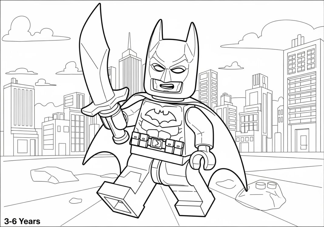 50+ Batman Coloring Pages (Free PDF Printables)