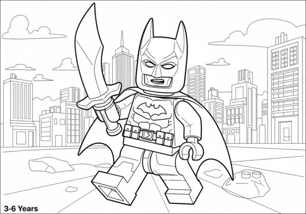 50+ Batman Coloring Pages (Free PDF Printables)