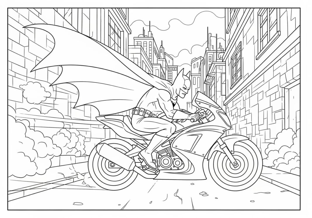 50+ Batman Coloring Pages (Free PDF Printables)
