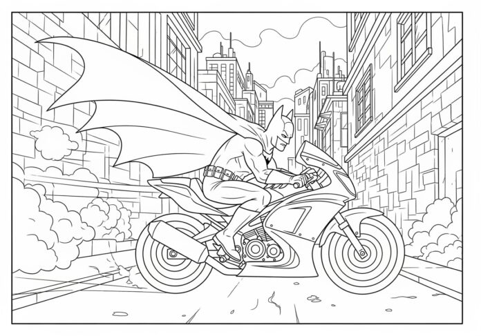 50+ Batman Coloring Pages (Free PDF Printables)
