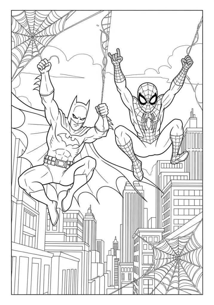 Découvrez plus de 100 coloriages Spider-Man | Imprimables et PDF gratuits
