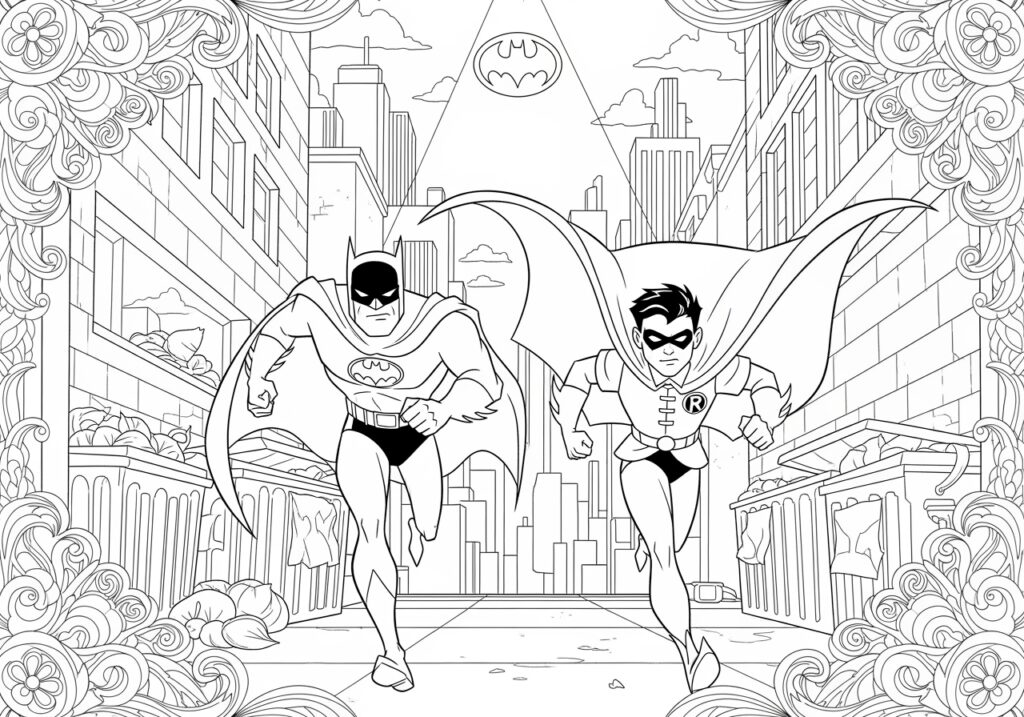 50+ Batman Coloring Pages (Free PDF Printables)