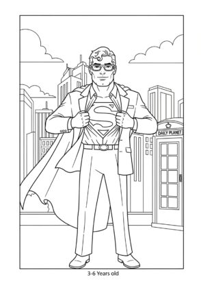 LEGO DC Coloring Pages - Printable Superhero Fun