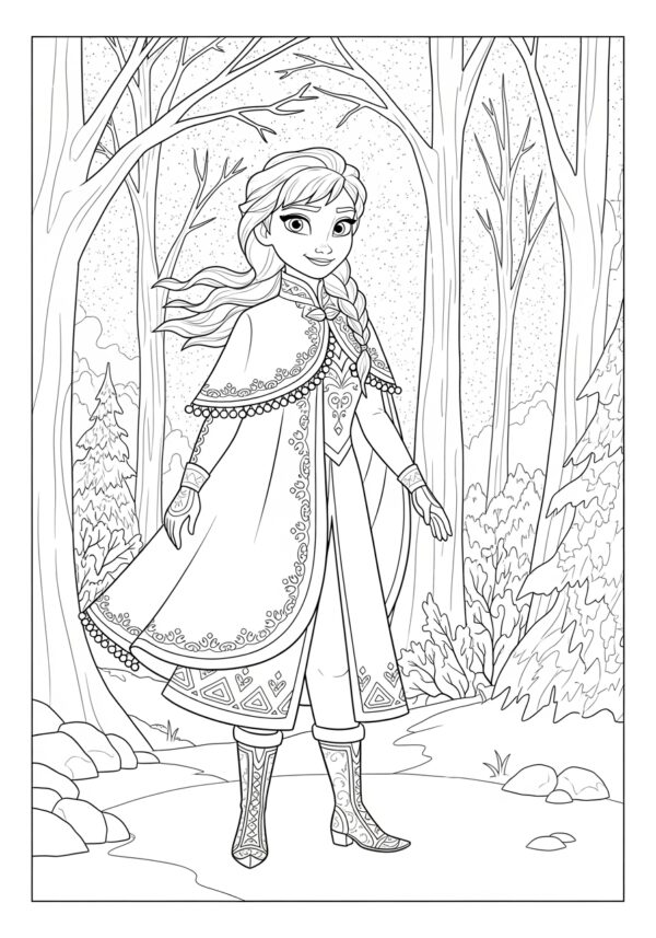 Elsa Coloring Pages — Free Printables Coloring Pages