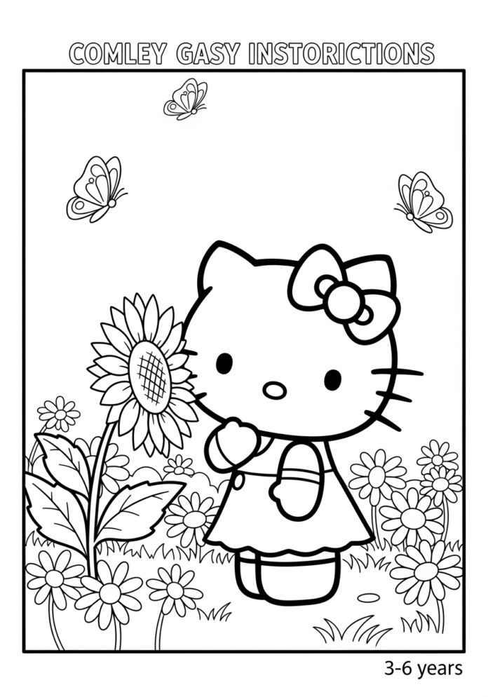 Hello Kitty Coloring Pages Archives - diy-magazine.com