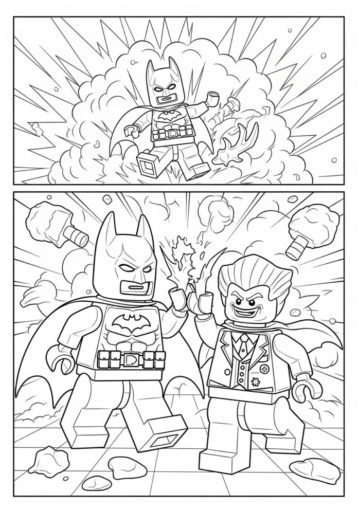 50+ Batman Coloring Pages (Free PDF Printables)