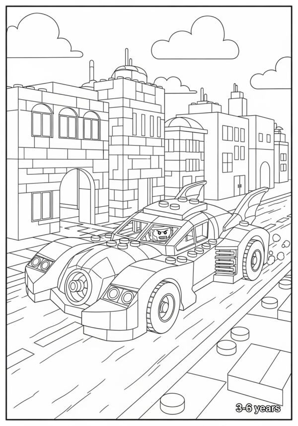 50+ Batman Coloring Pages (Free PDF Printables)