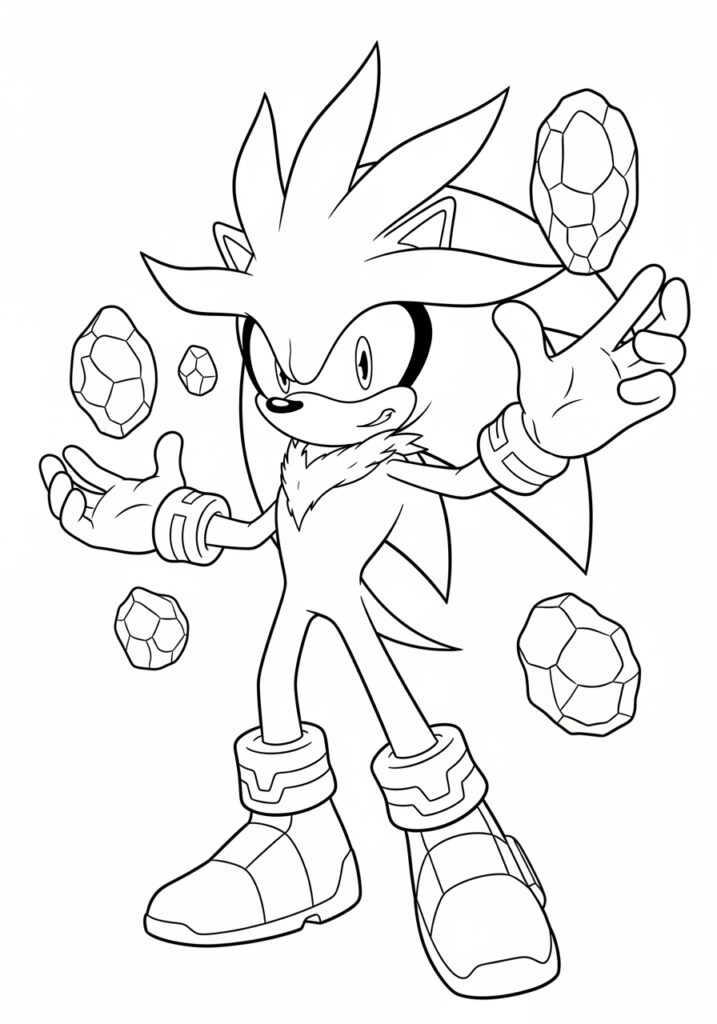 70+ Sonic Coloring Pages (Free PDF Printables)