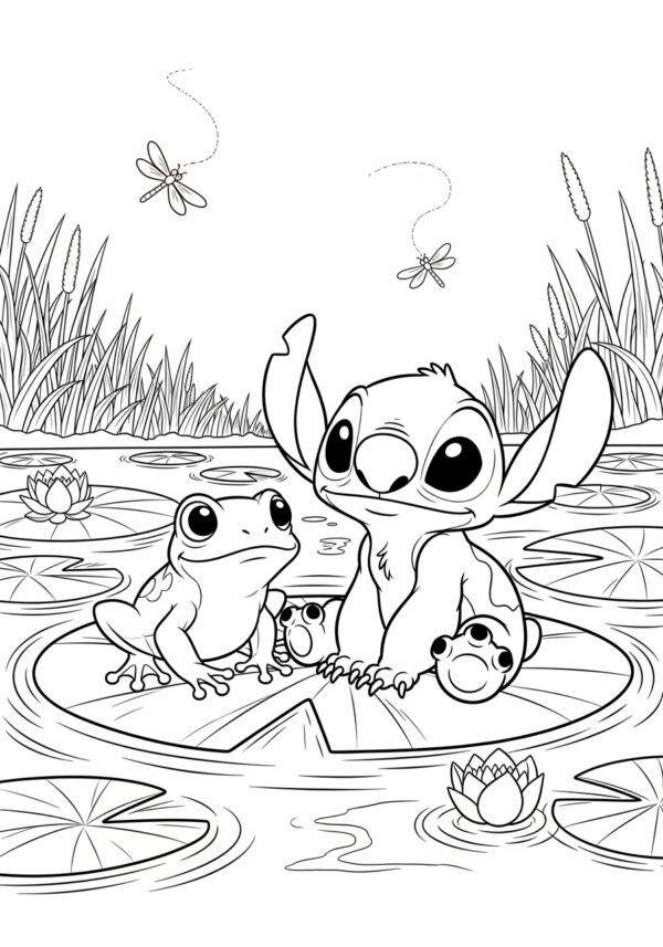 Stitch Coloring Pages Archives - diy-magazine.com