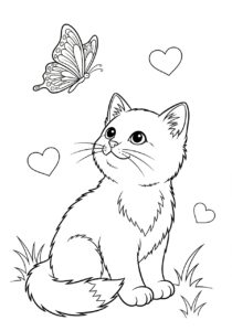Kitty Corn Coloring Page - Printable & Fun for Kids