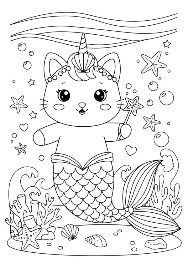 108 Free Kitten Coloring Pages - Printable Pdf Downloads