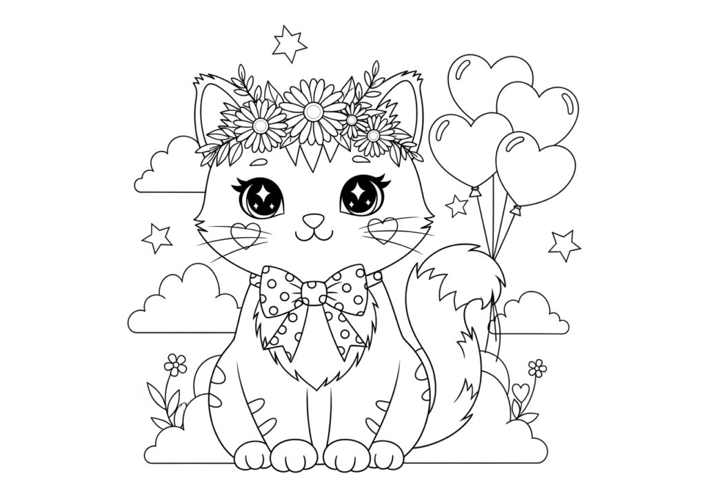 Kitty Corn Coloring Page - Printable & Fun for Kids