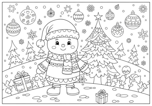 981 coloriages de Noël (PDF imprimables gratuits)