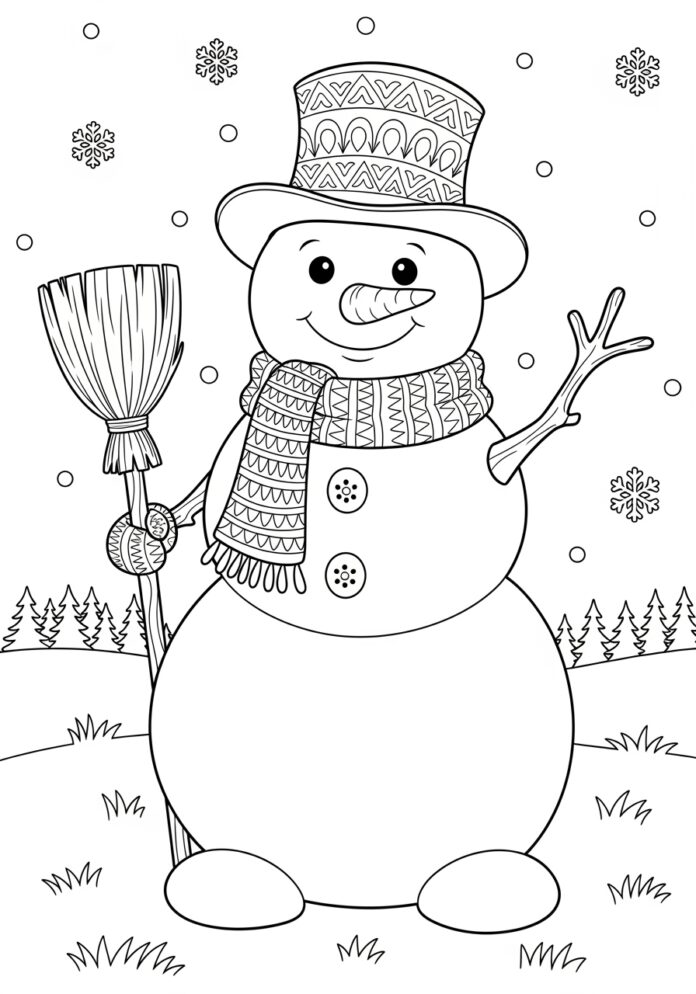 Christmas Coloring Pages for 2 Year Olds - Festive Fun