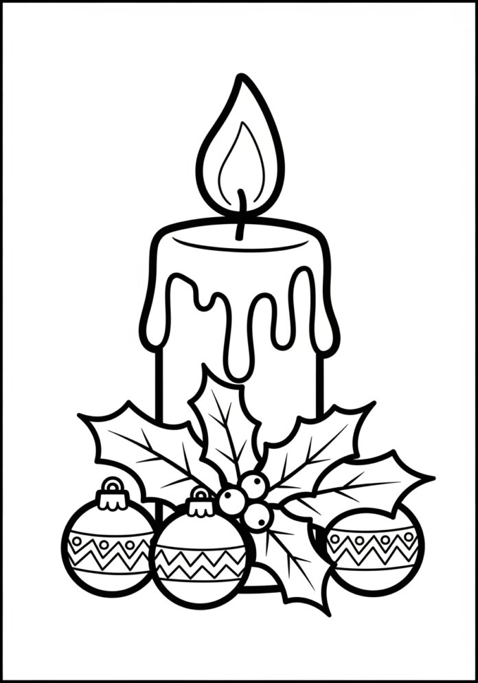 Jingle Bell Coloring Page - Fun and Festive Printable
