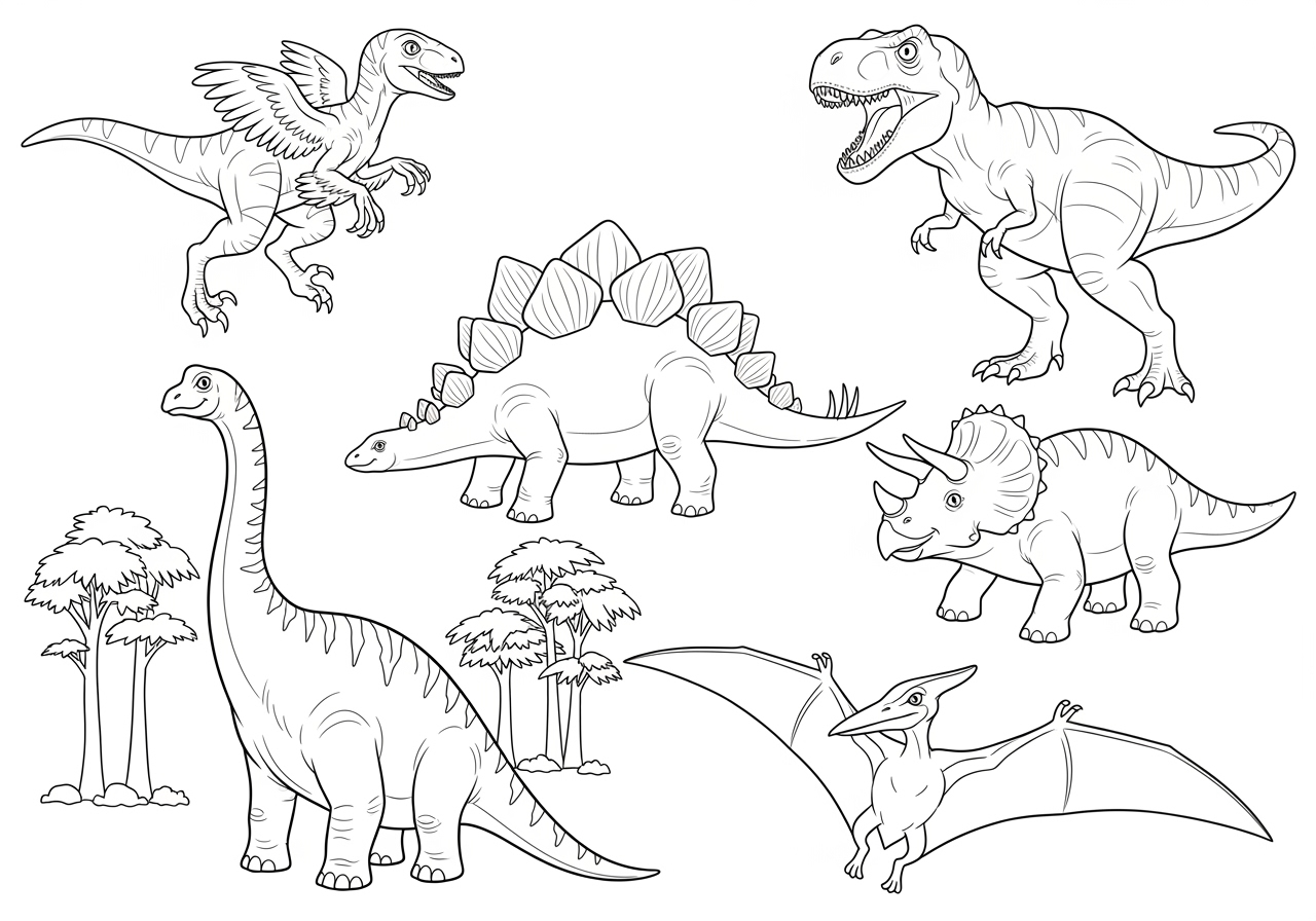 Dibujos Para Colorear De Diferentes Tipos De Dinosaurios Diversi n Dibujos Para Colorear De Diferentes Tipos De Dinosaurios Diversi n