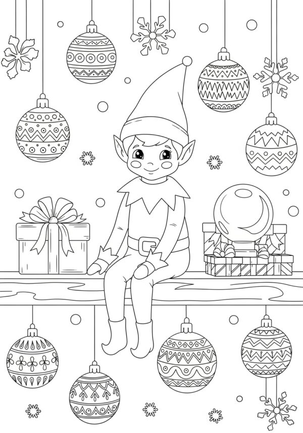 46 pagine da colorare gratuite di elfi - Download PDF stampabili