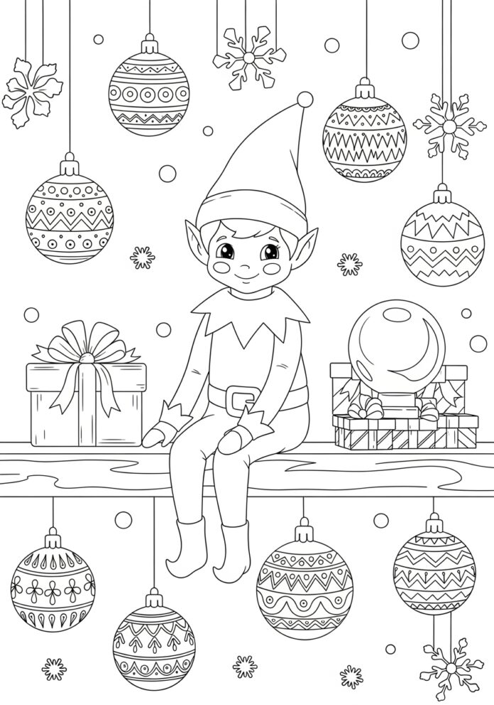 46 pagine da colorare gratuite di elfi - Download PDF stampabili